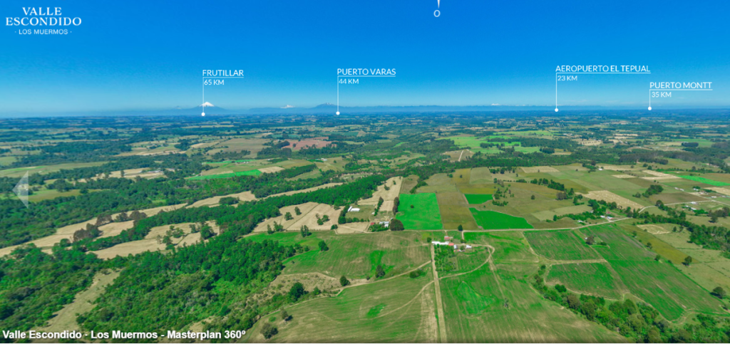 Ubicación – Valle Escondido • Los Muermos